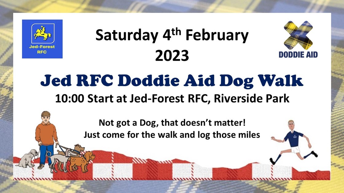 Jed-Forest RFC is fundraising for My Name'5 Doddie Foundation
