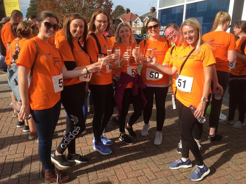 Angela Prichard is fundraising for Alzheimer's Research UK