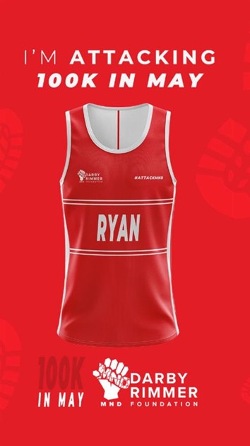 Tosha Ryan is fundraising for The Darby Rimmer MND Foundation