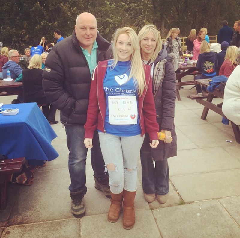Jordan beth Myerscough is fundraising for THE CHRISTIE CHARITY