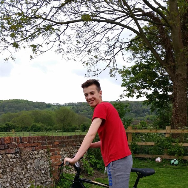 Alexander Hickman is fundraising for Cardinal Hume Centre