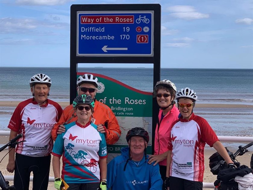 Stephen Jackson is fundraising for The Myton Hospices