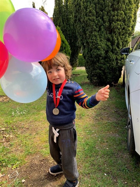 Sam Ransome is fundraising for NHS Charities Together