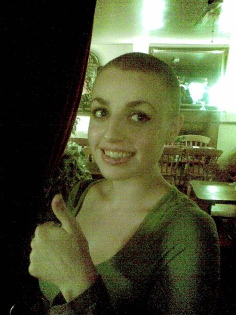 Katie Lenton is fundraising for Teenage Cancer Trust