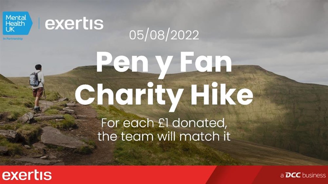 Exertis UK is fundraising for Mental Health UK
