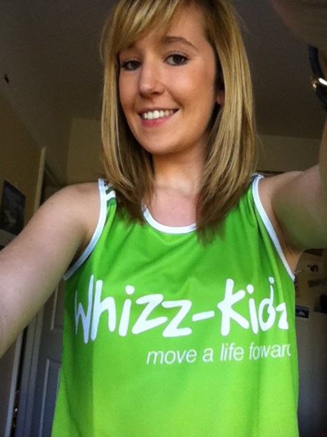 Polly Pulford is fundraising for Whizz Kidz