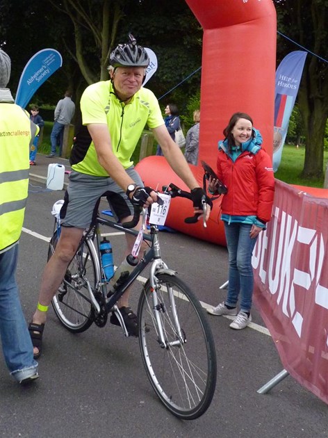 Graham Richmond is fundraising for Alzheimer's Research UK