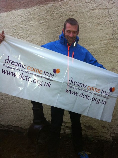 anthony longworth is fundraising for Dreams Come True