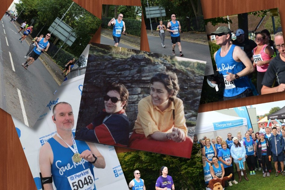 Simon Crowson is fundraising for Sue Ryder