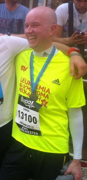 Simon Atkins is fundraising for Blood Cancer UK