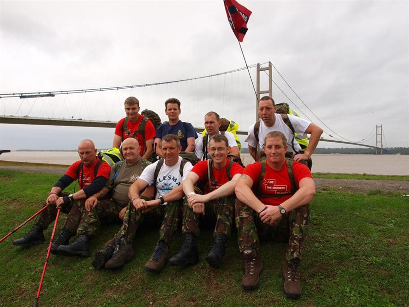 72 Engineer Regiment is fundraising for Blesma The Limbless Veterans