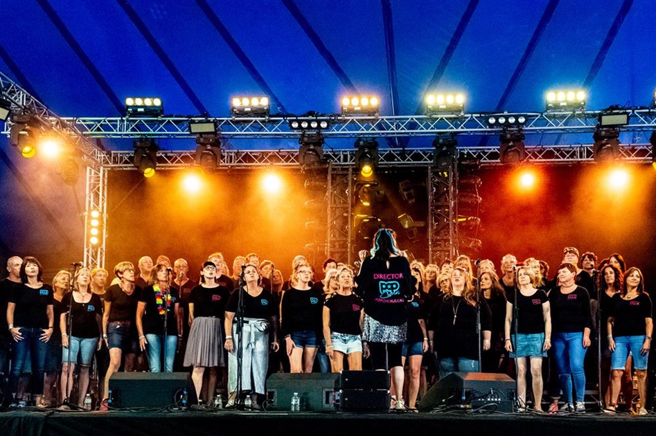 Pop Chorus Suffolk is fundraising for For Children & Young People