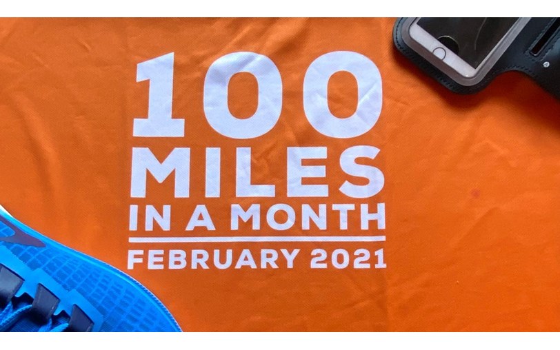 100 Miles in a Month - February 2021 - JustGiving