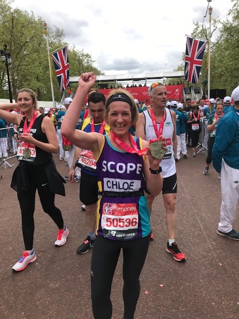 Chloe Lewis is fundraising for Scope