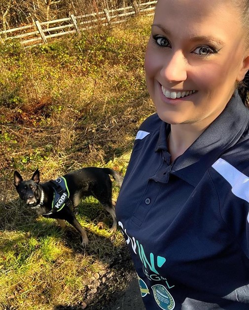 Hayley Callaghan is fundraising for Battersea