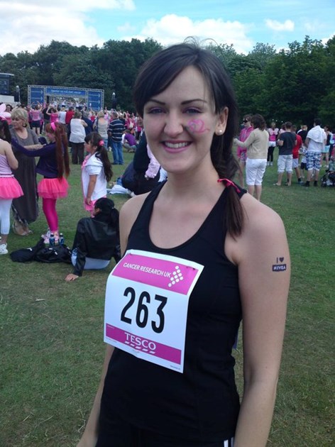 Rebecca Colley is fundraising for Cancer Research UK