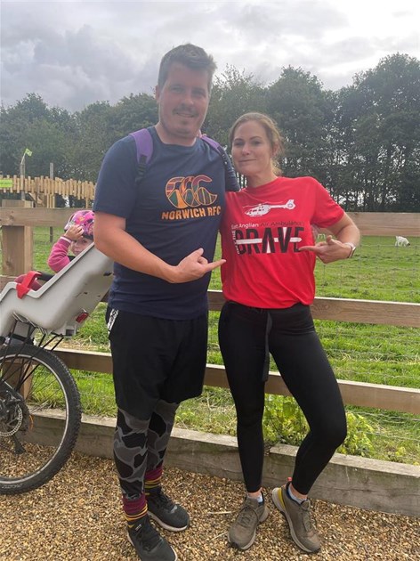 Sam Fowler is fundraising for East Anglian Air Ambulance