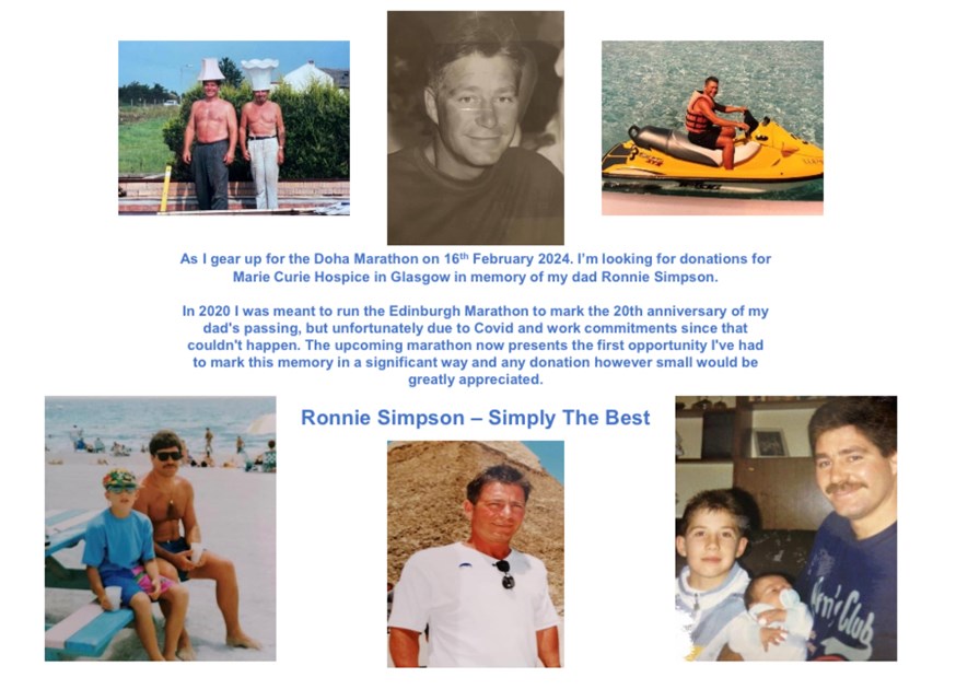 Derek Simpson is fundraising for Marie Curie