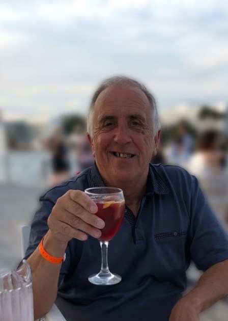 Alan Bennett is fundraising for Clatterbridge Cancer Charity