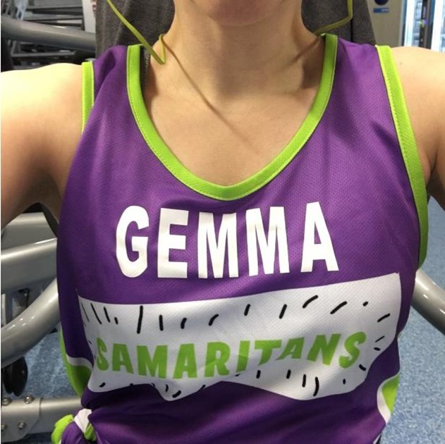 Gemma Arrowsmith is fundraising for Samaritans