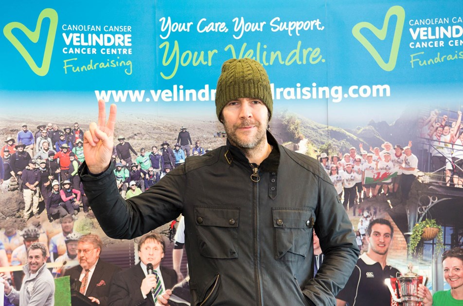 Velindre Fundraising is fundraising for Velindre Cancer Centre