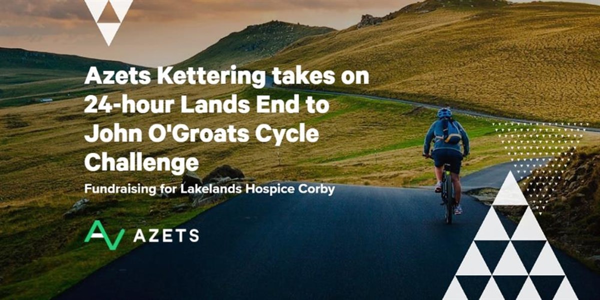 Azets Kettering is fundraising for Lakelands Day Care Hospice