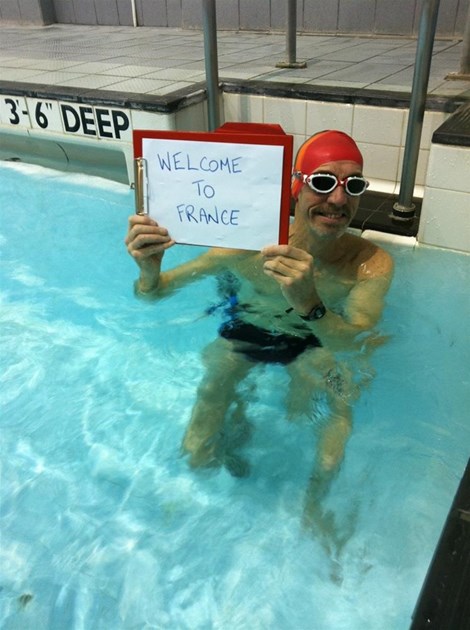MRI Swim Team is fundraising for Helping Hand