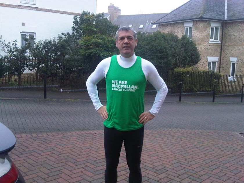 Kevin Hibbert is fundraising for Macmillan Cancer Support