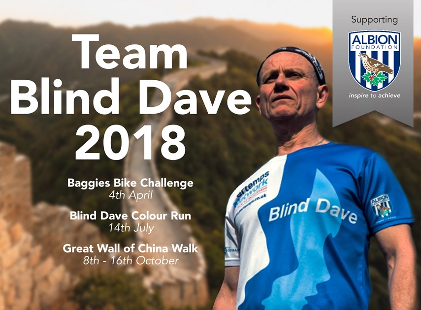David Heeley is fundraising for The Albion Foundation