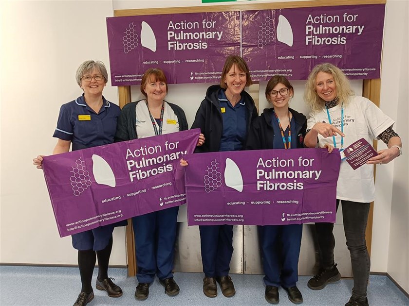 Sarah Lines is fundraising for Action For Pulmonary Fibrosis