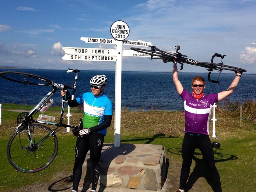 James Tufnell is fundraising for Scope