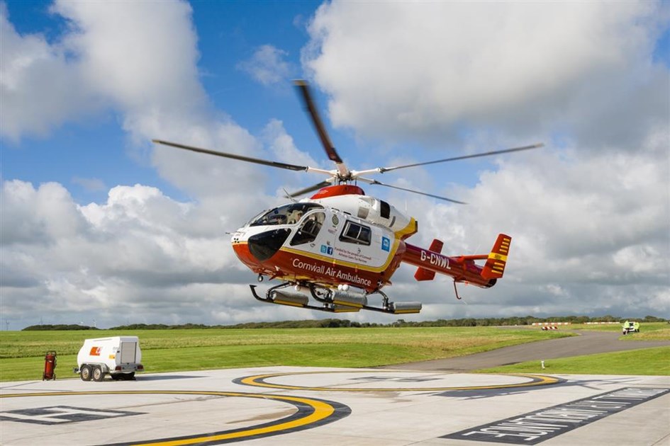 Hannah Pullinger is fundraising for Cornwall Air Ambulance Trust