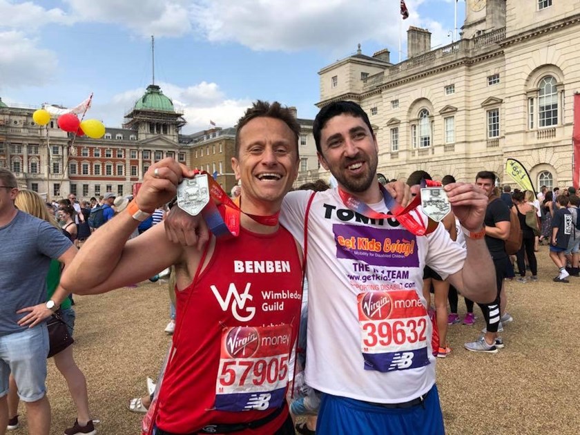 Benjamin Murray is fundraising for Wimbledon Guild