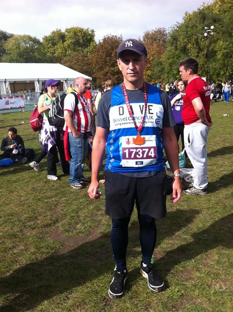 David Simpson is fundraising for Bowel Cancer UK