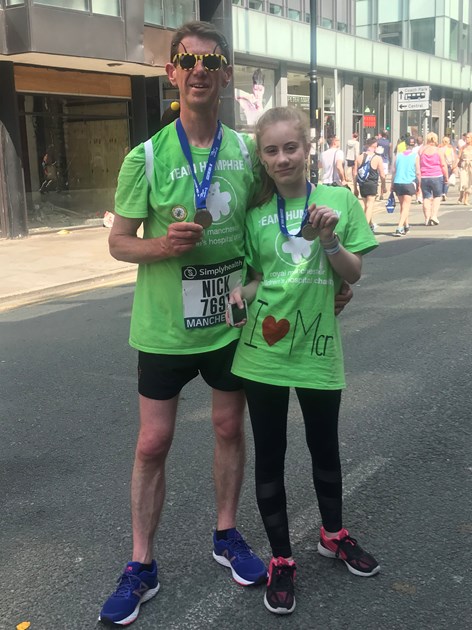 Nick Lewis is fundraising for Manchester Foundation Trust Charity