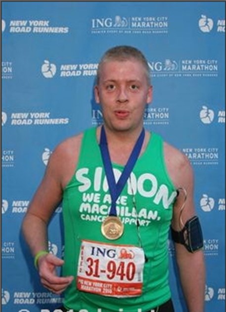 Simon Gill is fundraising for Macmillan Cancer Support