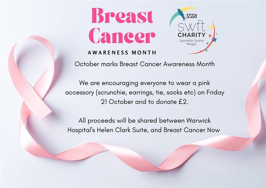 SWFT Charity is fundraising for South Warwickshire NHS Foundation Trust ...