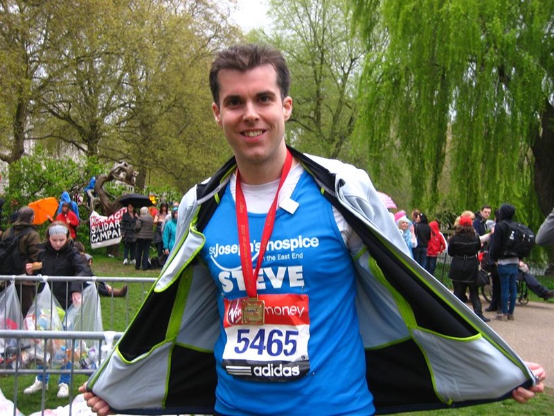 Steven Perryman is fundraising for St Joseph's Hospice Hackney