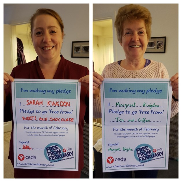 Sarah Kingdon is fundraising for CEDA (Community, Equality, Disability ...