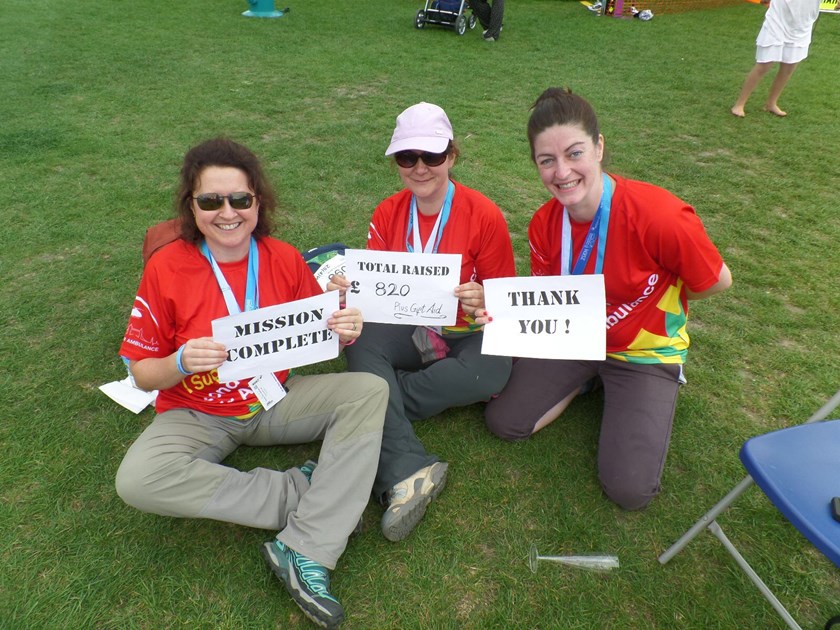 Alison Wade is fundraising for London's Air Ambulance