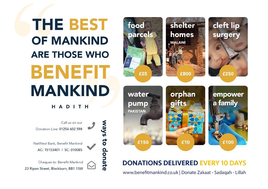 Benefit Mankind Volunteers is fundraising for Benefit Mankind