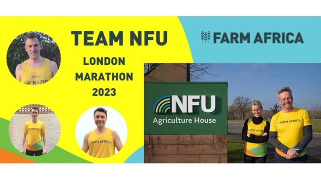 Team NFU is fundraising for Farm Africa