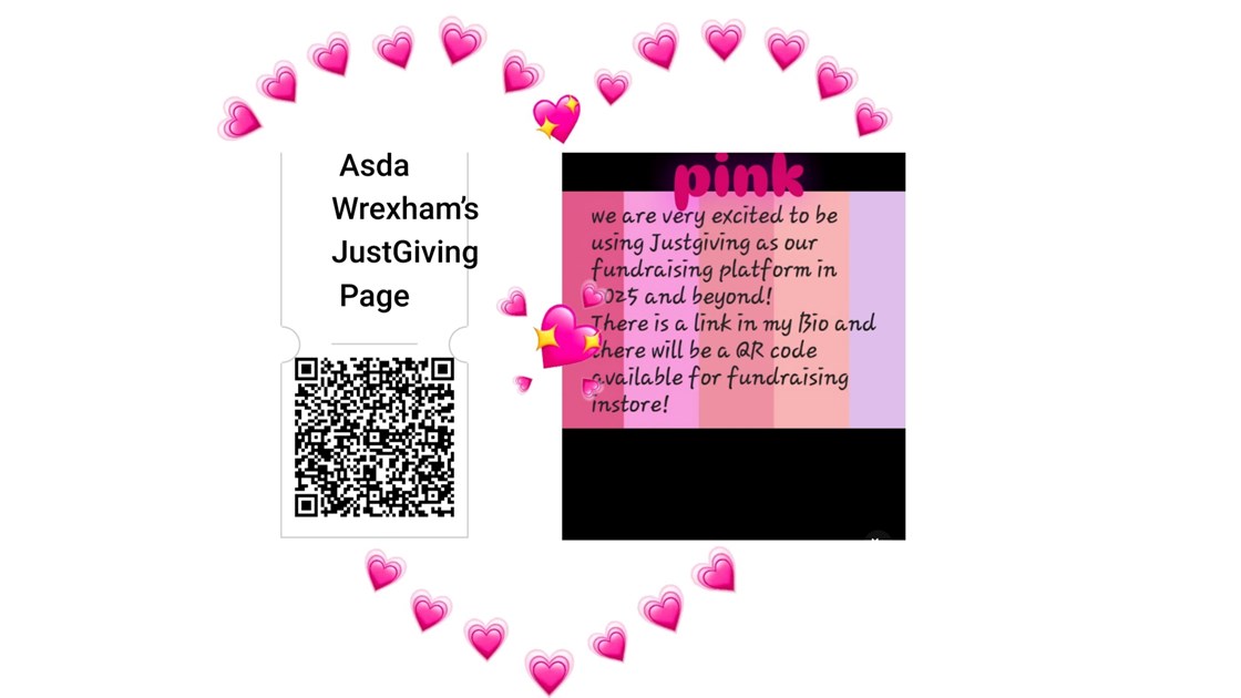 Asda Wrexham is fundraising for Tickled Pink - Breast Cancer Now and ...