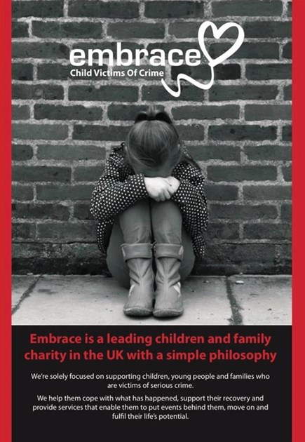 Emma Salt is fundraising for Embrace Child Victims of Crime