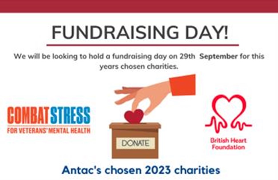 Antac Support Services is fundraising for Combat Stress