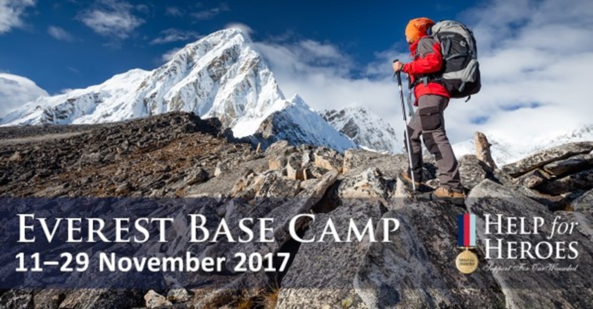 anthony schofield is fundraising for Help for Heroes