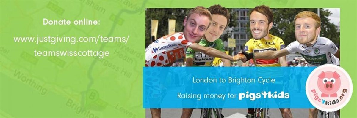 Tom Casson is fundraising for Swiss Cottage School