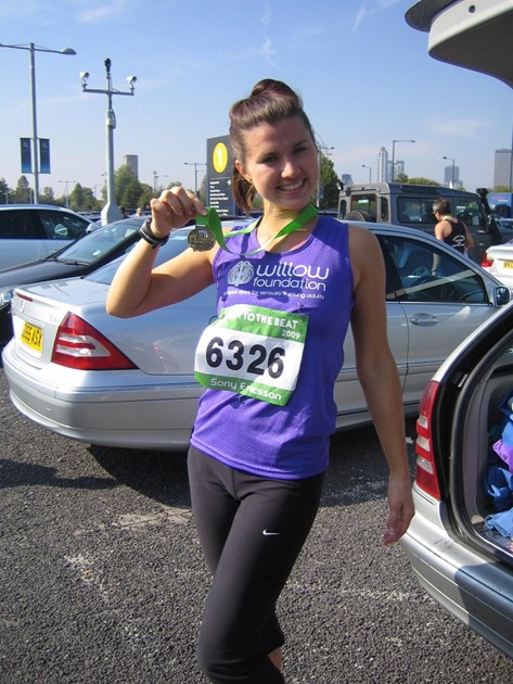 Victoria Beswick is fundraising for Willow Foundation