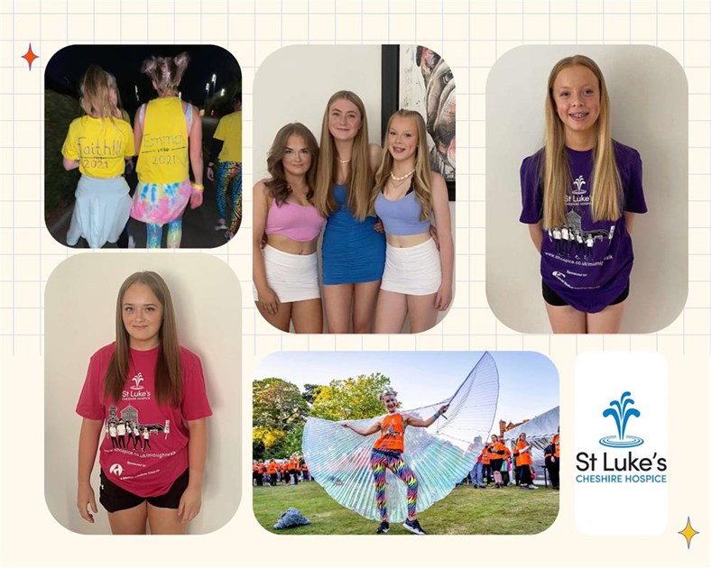 Emma Wilkinson is fundraising for St Luke's (Cheshire) Hospice