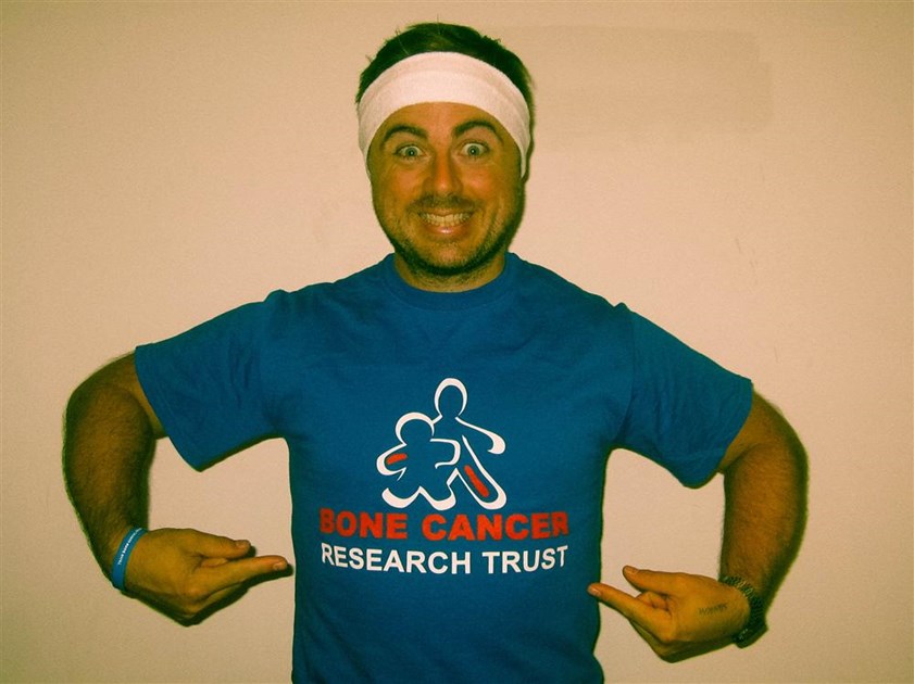 Adam Chaplin is fundraising for Bone Cancer Research Trust